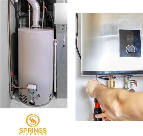 Water Heater Services - Springs Plumbing